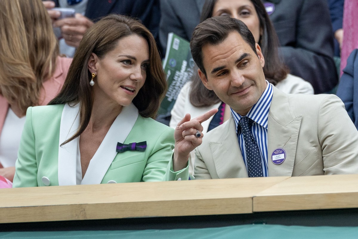 Roger Federer fala sobre experiência de sentar com Kate Middleton em ...