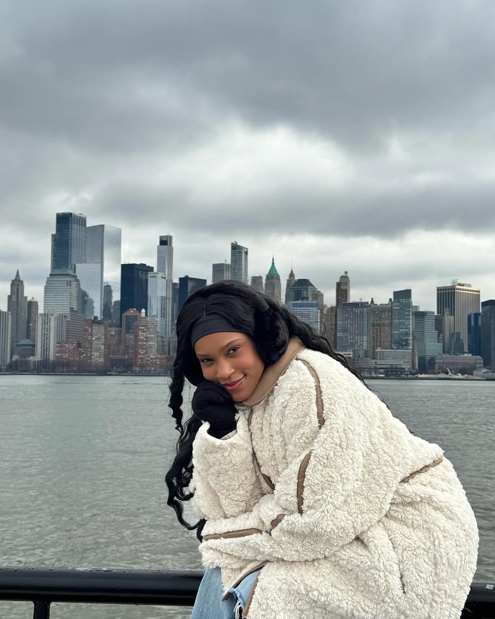 Rebeca Andrade abre álbum de fotos de viagem em Nova York e encanta ...