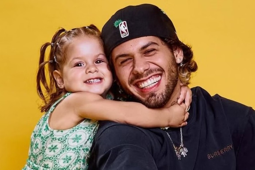 Zé Felipe diz que faz sucesso por causa da filha, Maria Flor: “Pai da ...