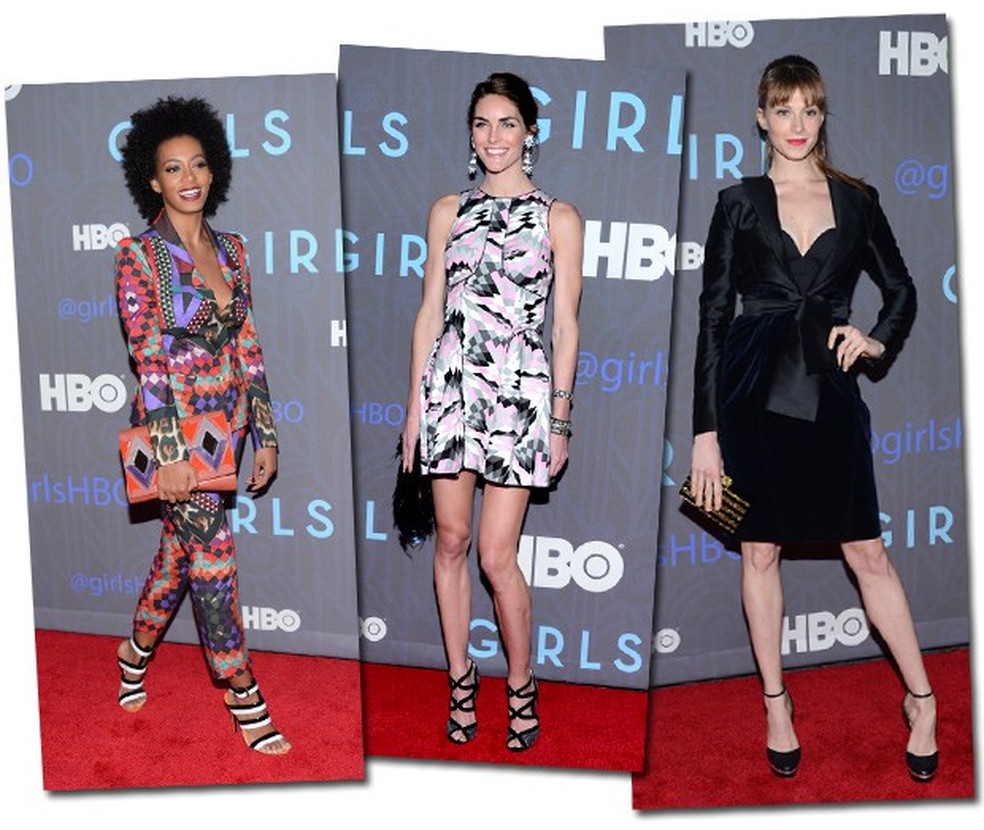 Elenco de 'Girls' celebra première de nova temporada em NY