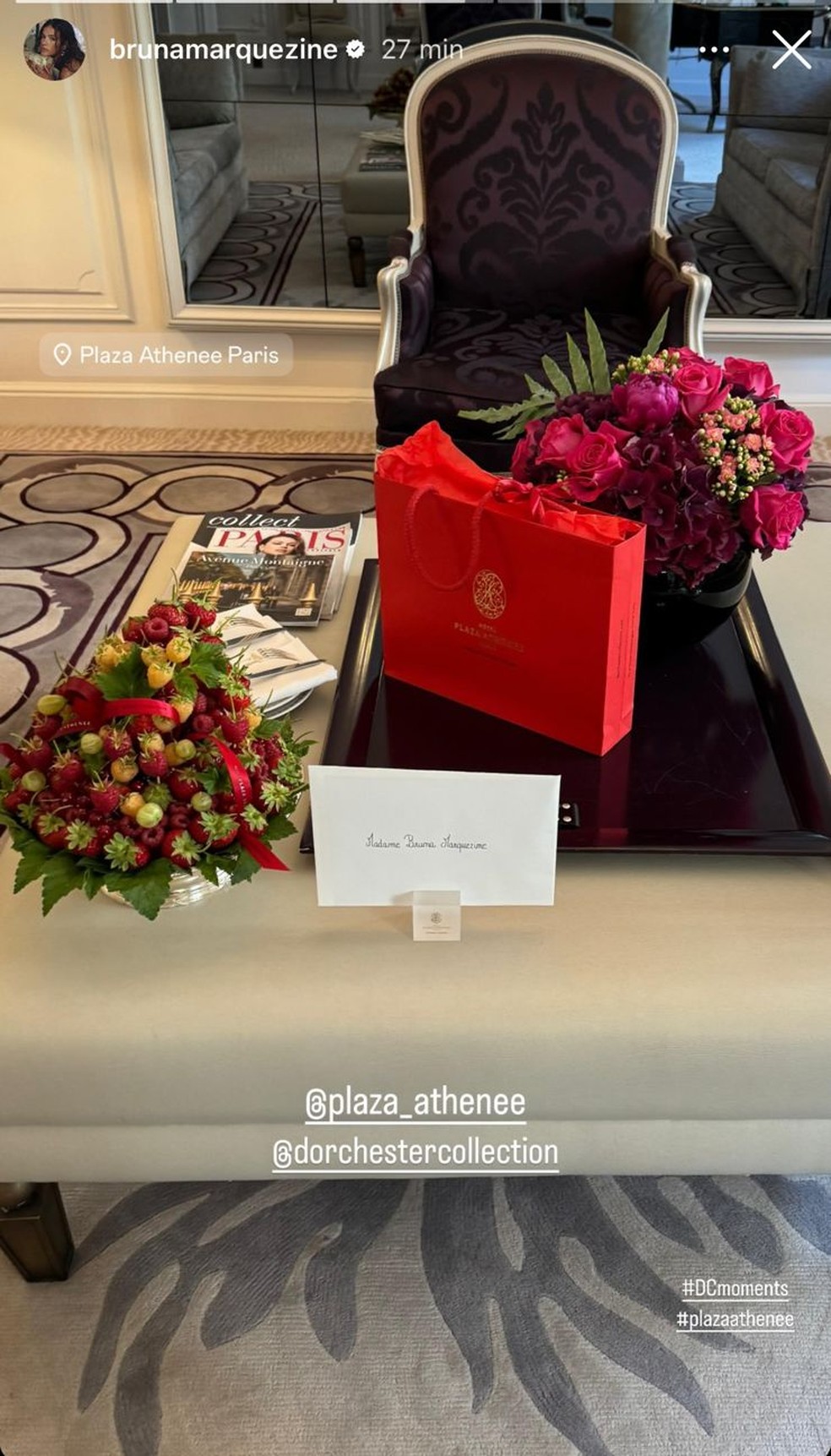 Depois de João Guilherme, Bruna Marquezine desembarca em Paris e mostra ...