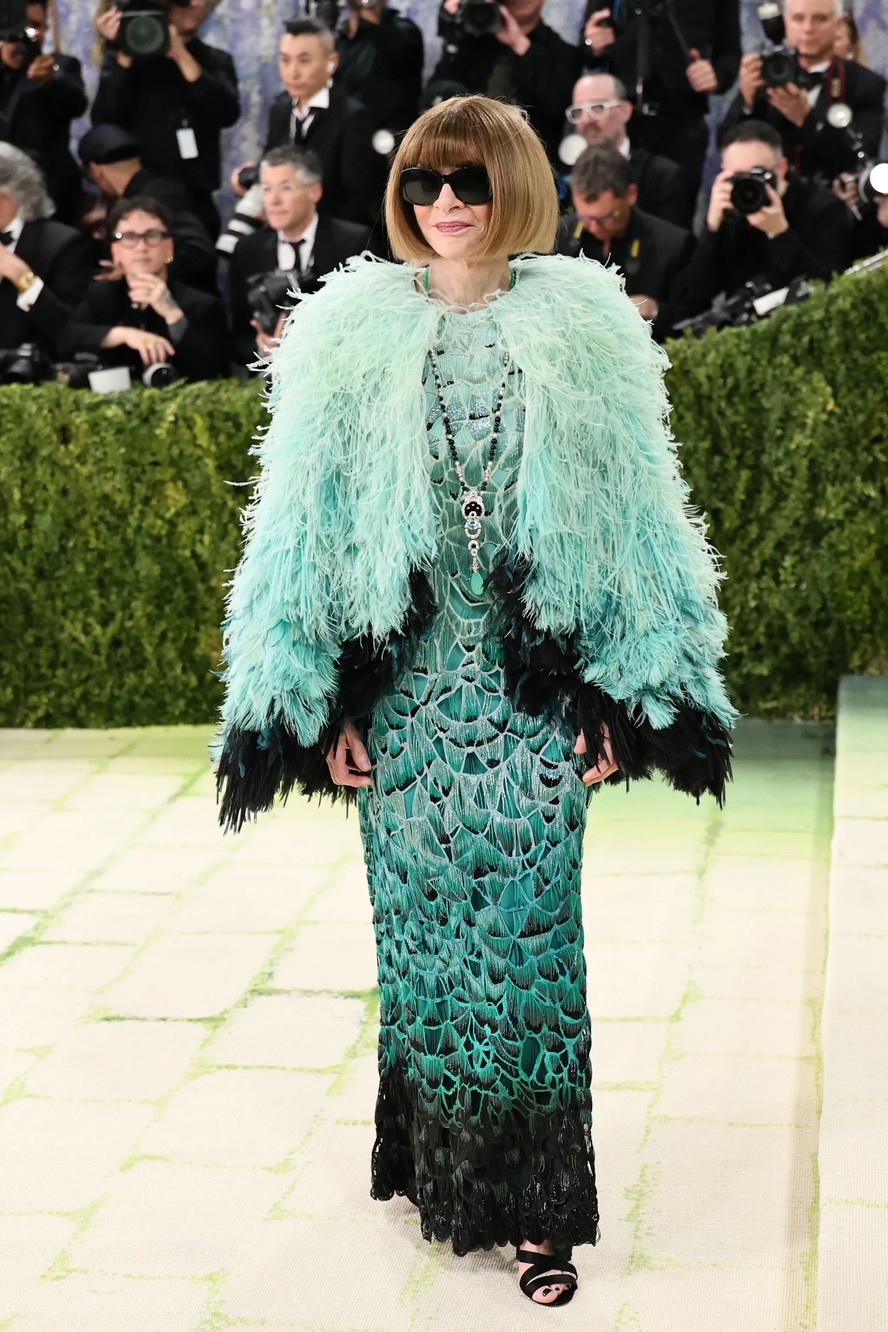 Anna Wintour elege alta-costura Chanel para o Met Gala 2026