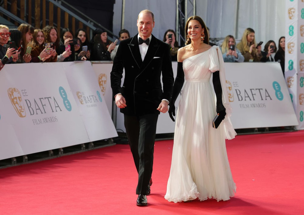 O look fashionista eleito por Kate Middleton para o BAFTA 2023