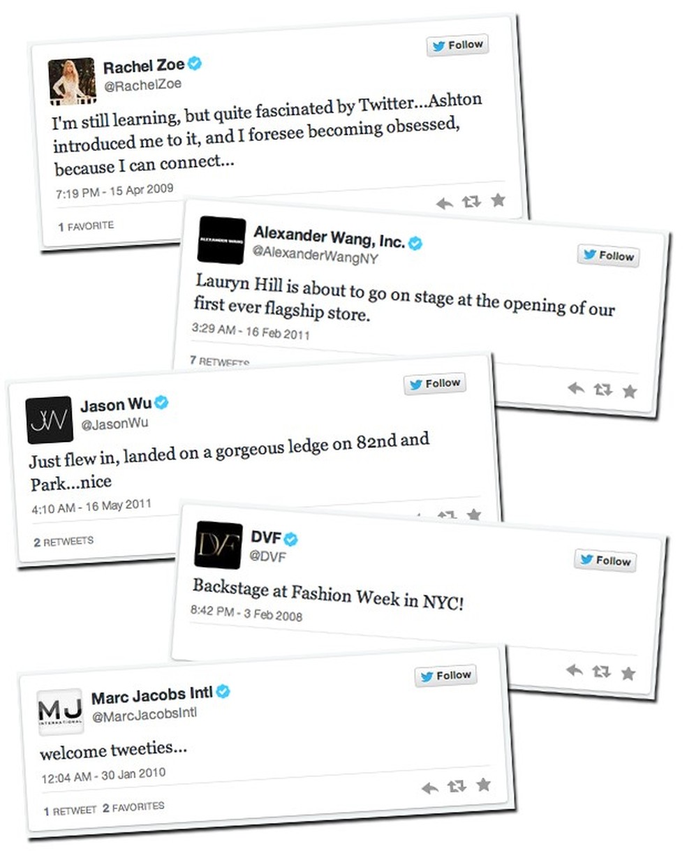 Trending topic: a primeira vez de famosas e fashionistas no Twitter