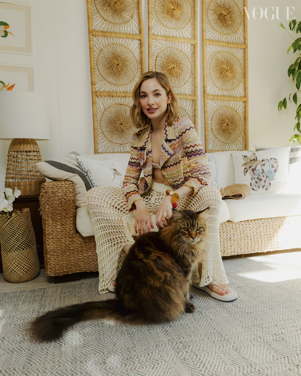 Bailarina e modelo, a paixão por moda de Maria Osório vem de família