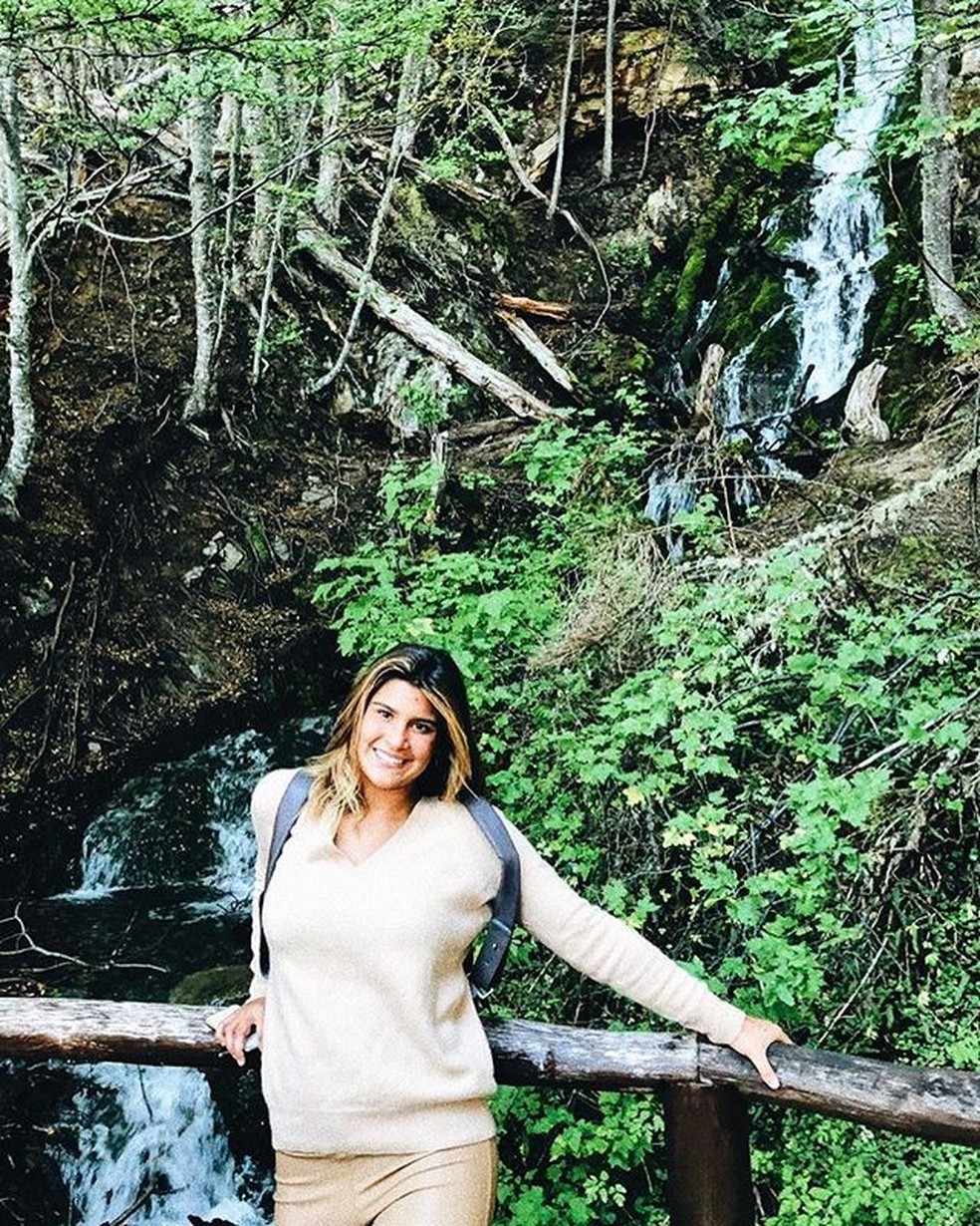 Giulia Costa posa em Ushuaia: 'Feliz da vida no fim do mundo'