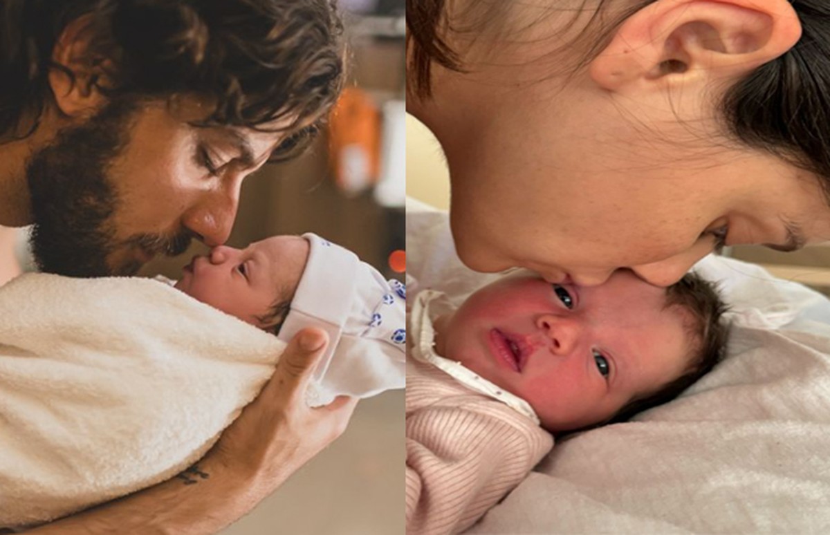 Nasce Ana, filha de Chay Suede e Laura Neiva: 'Você foi muito desejada, minha filha, seja bem-vinda'