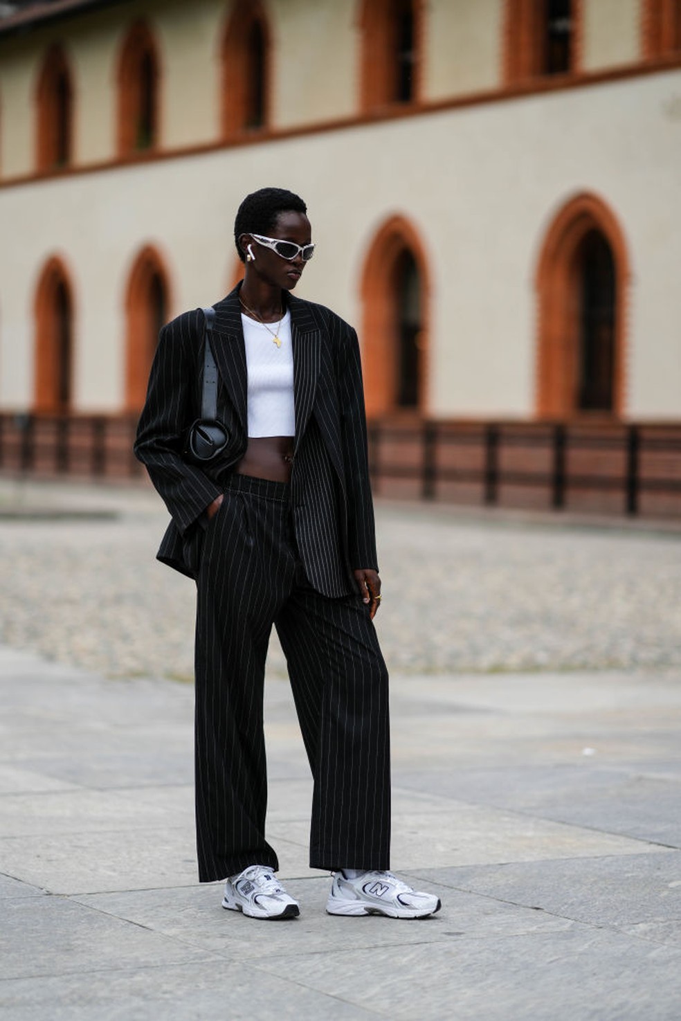 Tênis esportivos dominaram o street style da última edição da semana de ...