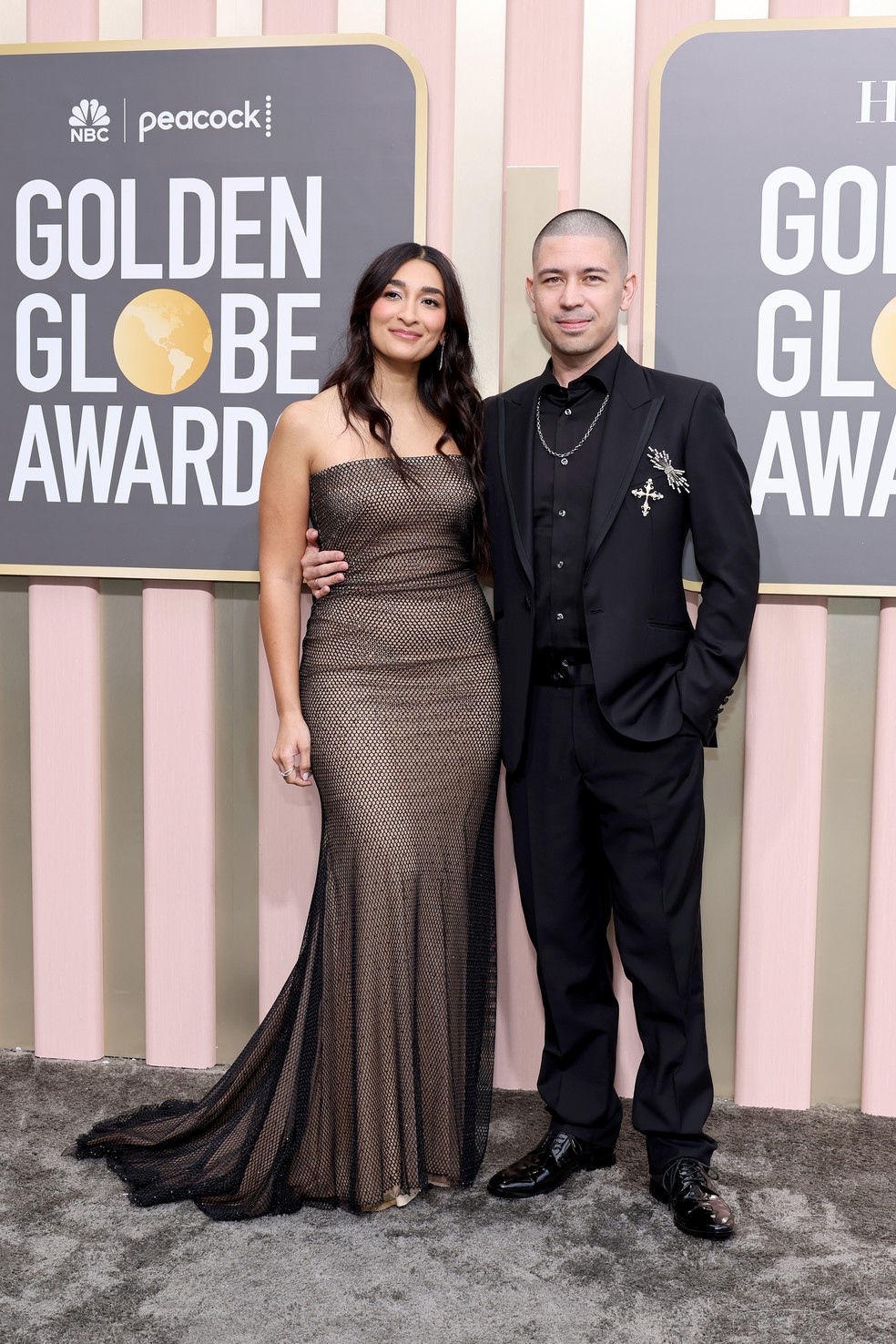 Globo de Ouro 2023: Casais famosos chamam atenção com looks coordenados ...