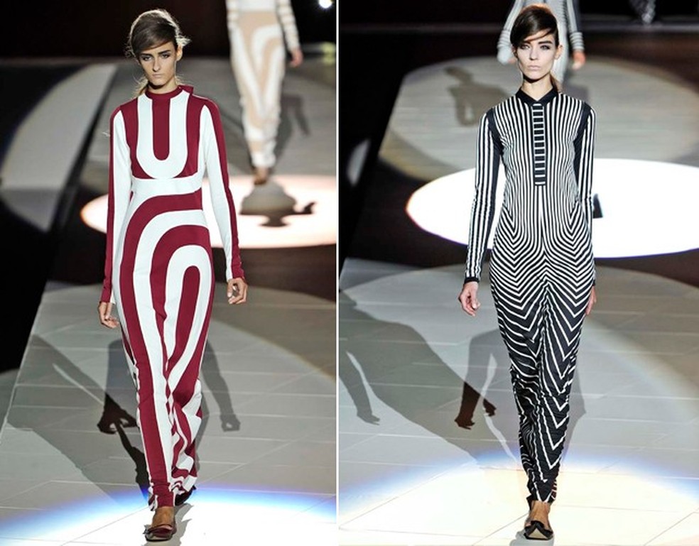 Grafismo domina passarelas internacionais do verão 2013