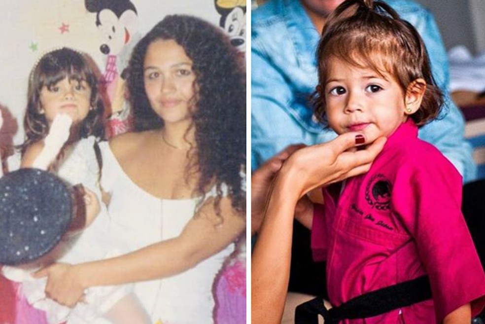 Kyra Gracie compartilha foto de quando era criança e pergunta: 'Pareço ...