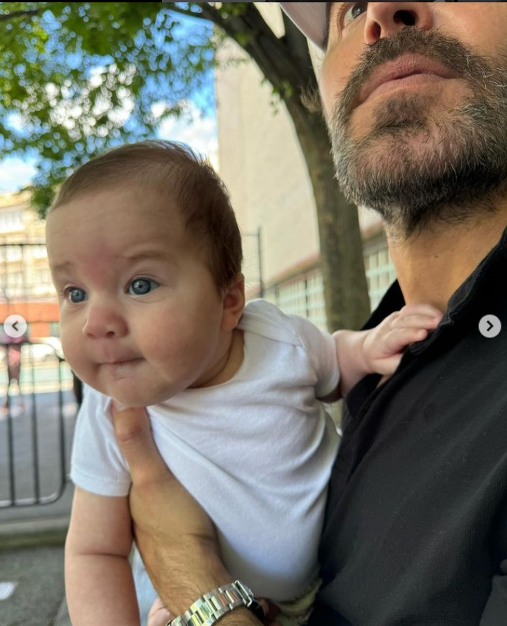 Pedro Andrade celebra primeiro Dia dos Pais nos EUA e fãs se derretem ...