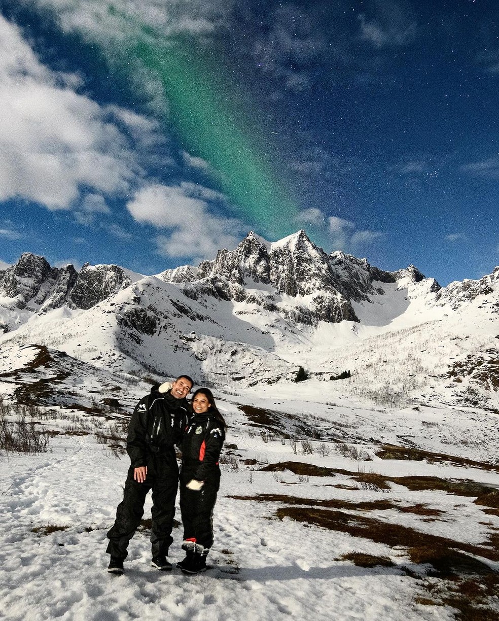 Lexa e Ricardo Vianna ficam noivos durante viagem pela Noruega: 'Ela ...