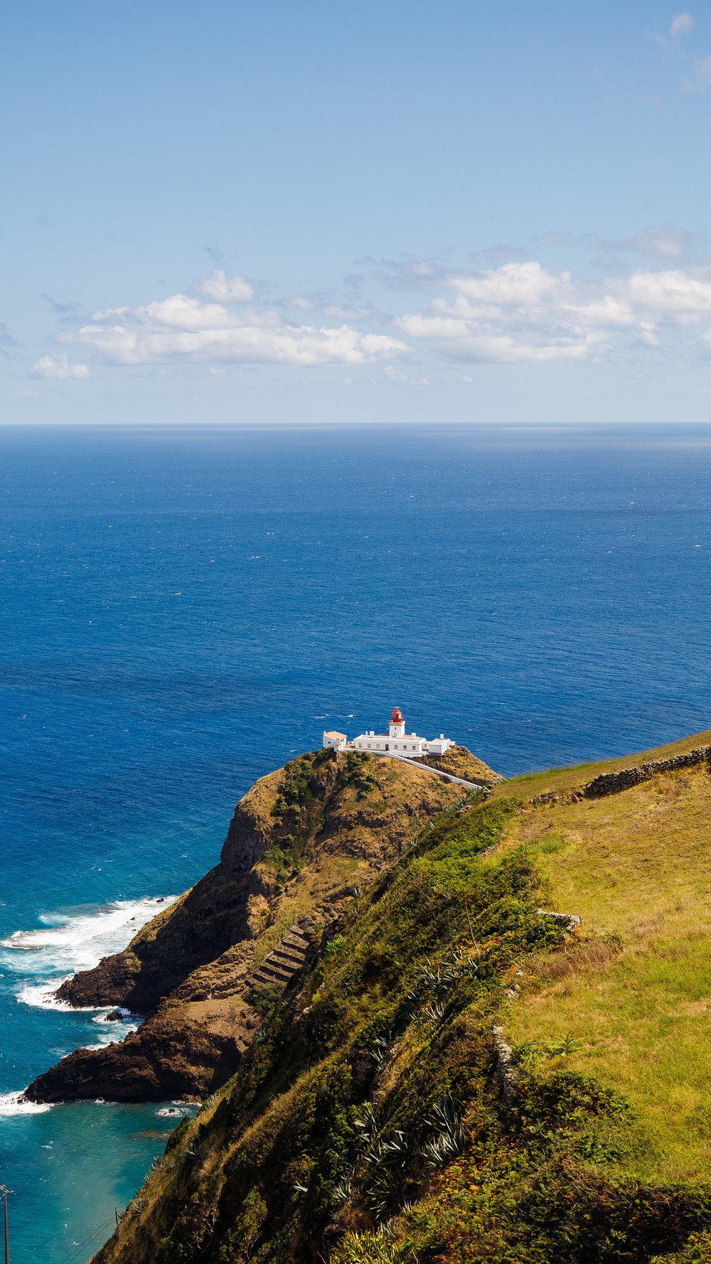 Um guia das ilhas nos Açores, em Portugal