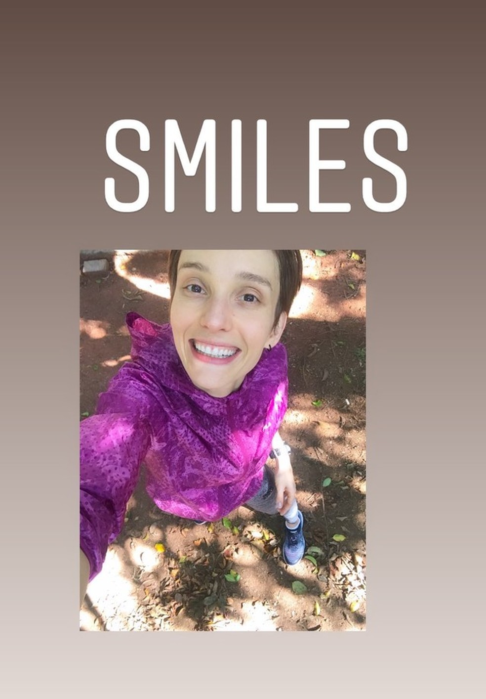 Isabel Hickmann surge 'feliz da vida' por voltar aos treinos