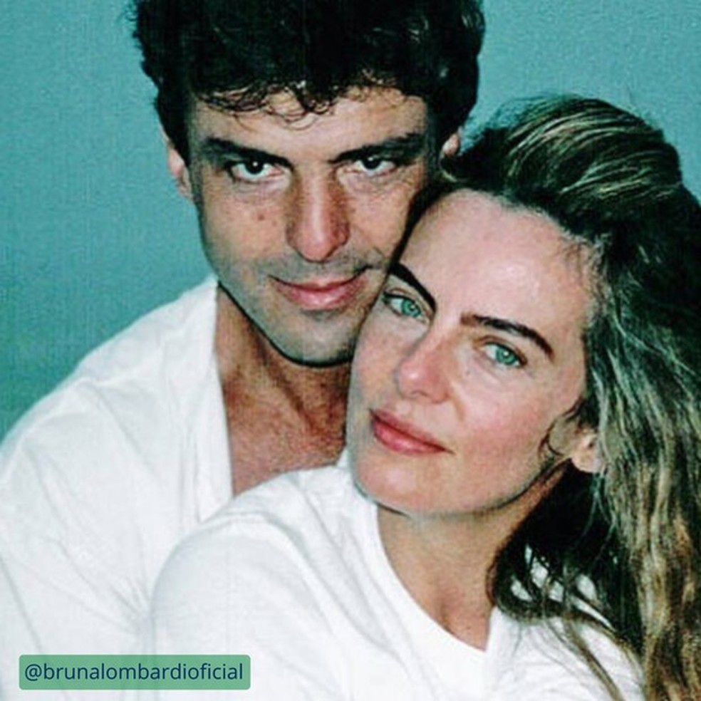 Bruna Lombardi se derrete pelo marido, Carlos Alberto Riccelli