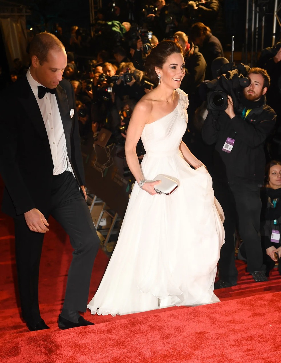 O look fashionista eleito por Kate Middleton para o BAFTA 2023