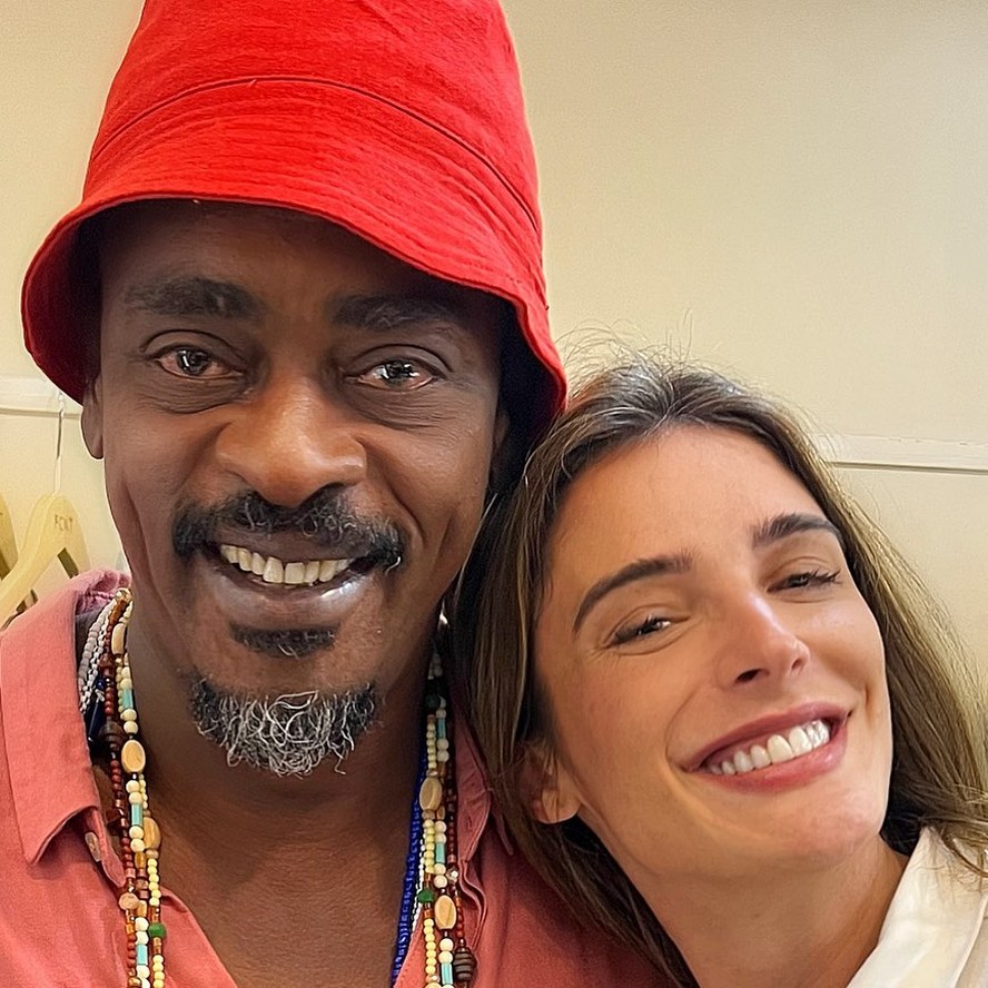 Rafa Brites posta foto com Seu Jorge e fala sobre amizade com cantor ...