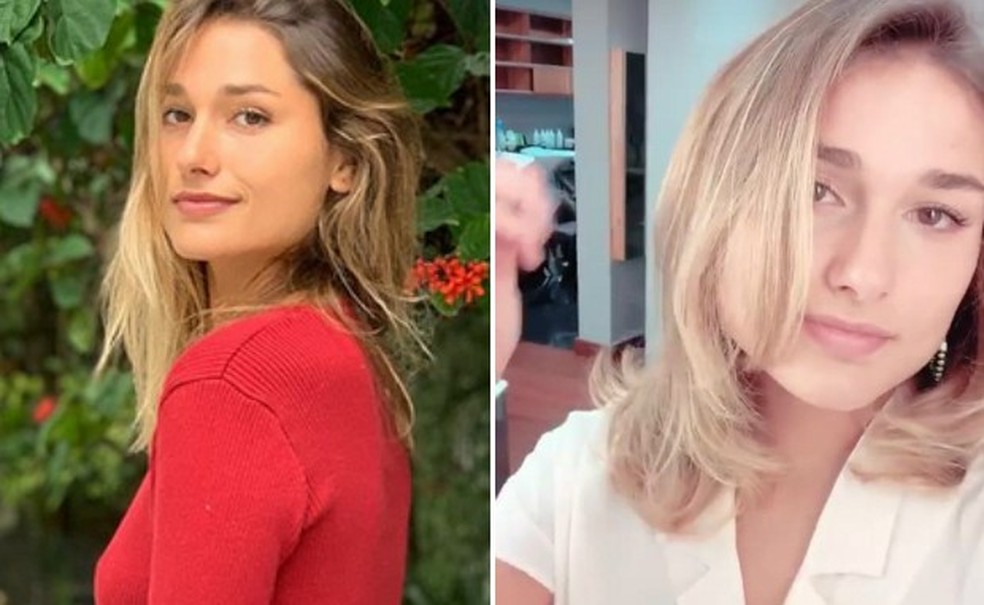 Ao mostrar novo visual, Sasha brinca: 'Fazem mágica'