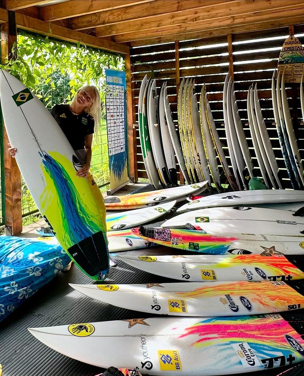 Tati Weston-Webb abre álbum de fotos das Olimpíadas de Paris