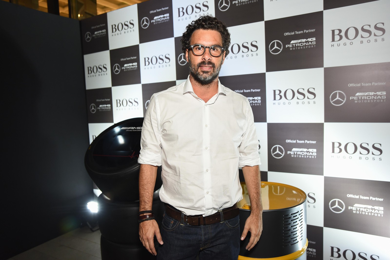 Hugo Boss comemora a F1 no JK Iguatemi