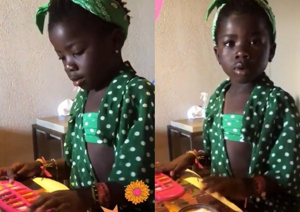 Fofura extrema! Titi usa biquíni de Gioh Ewbank e derrete a web lendo