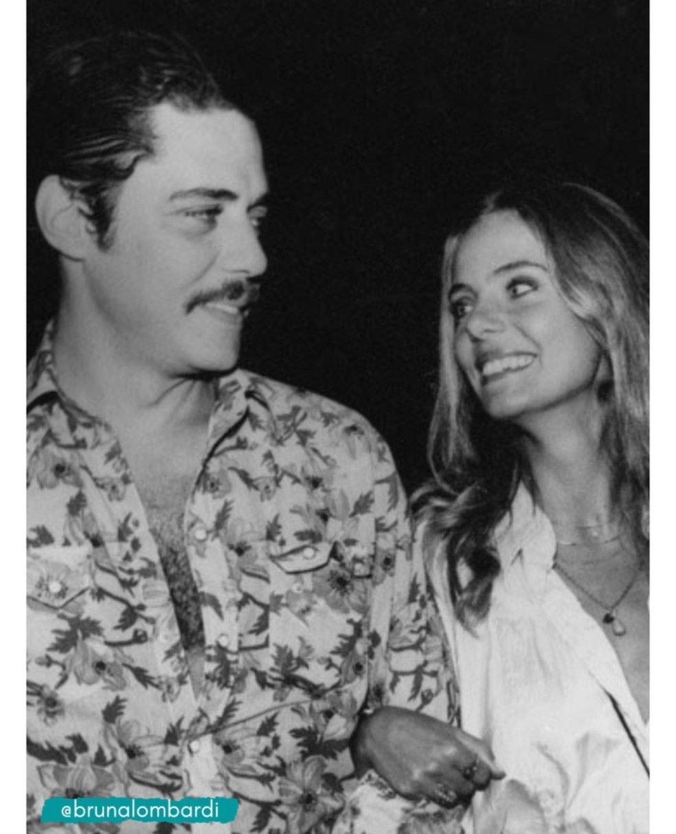 Bruna Lombardi se derrete pelo marido, Carlos Alberto Riccelli