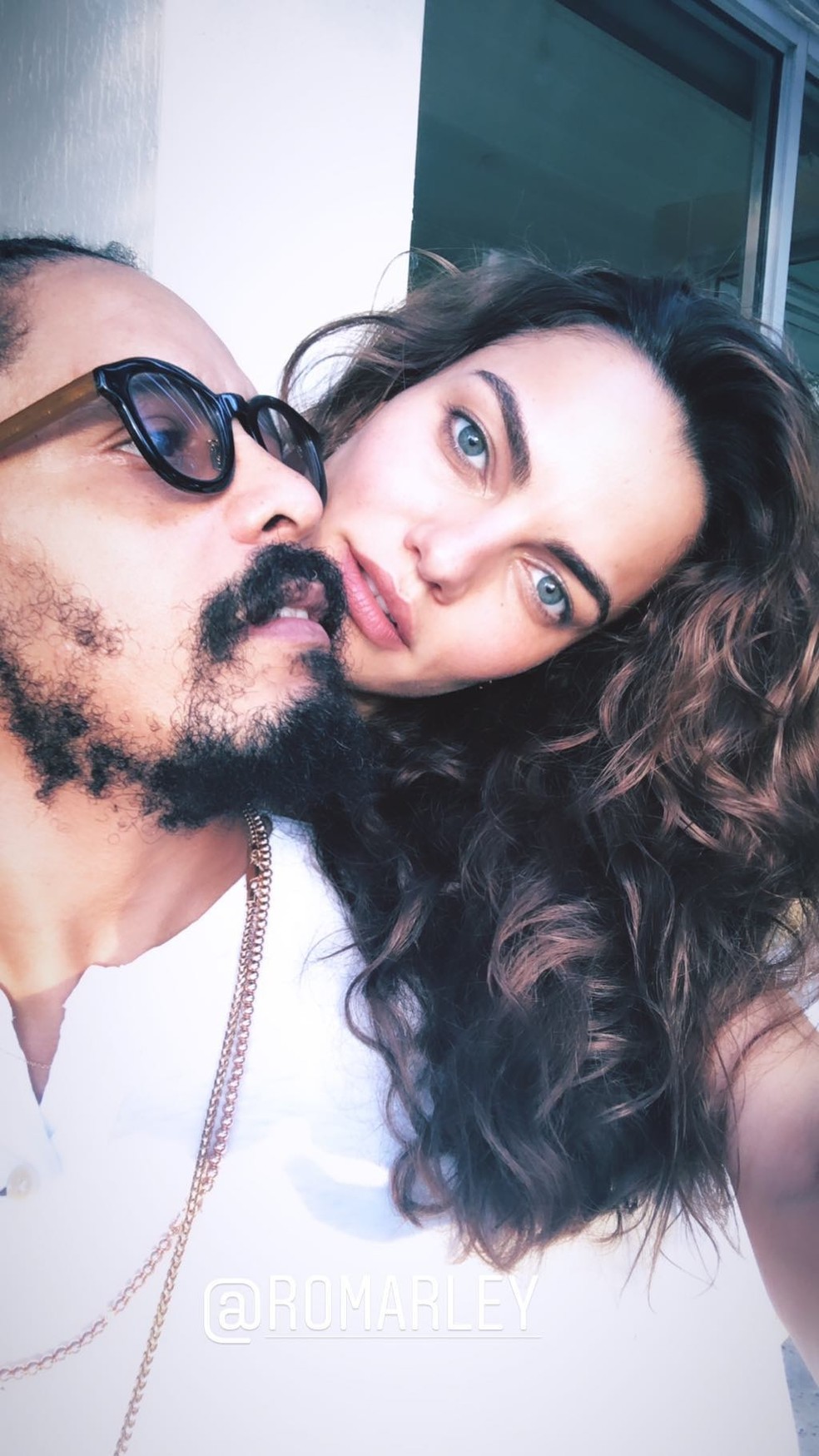 Barbara Fialho está grávida de Rohan Marley