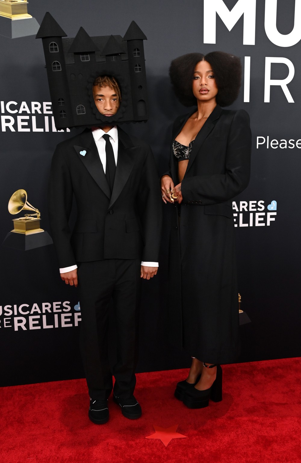 Grammy 2025: Jaden e Willow Smith apostam em looks ousados