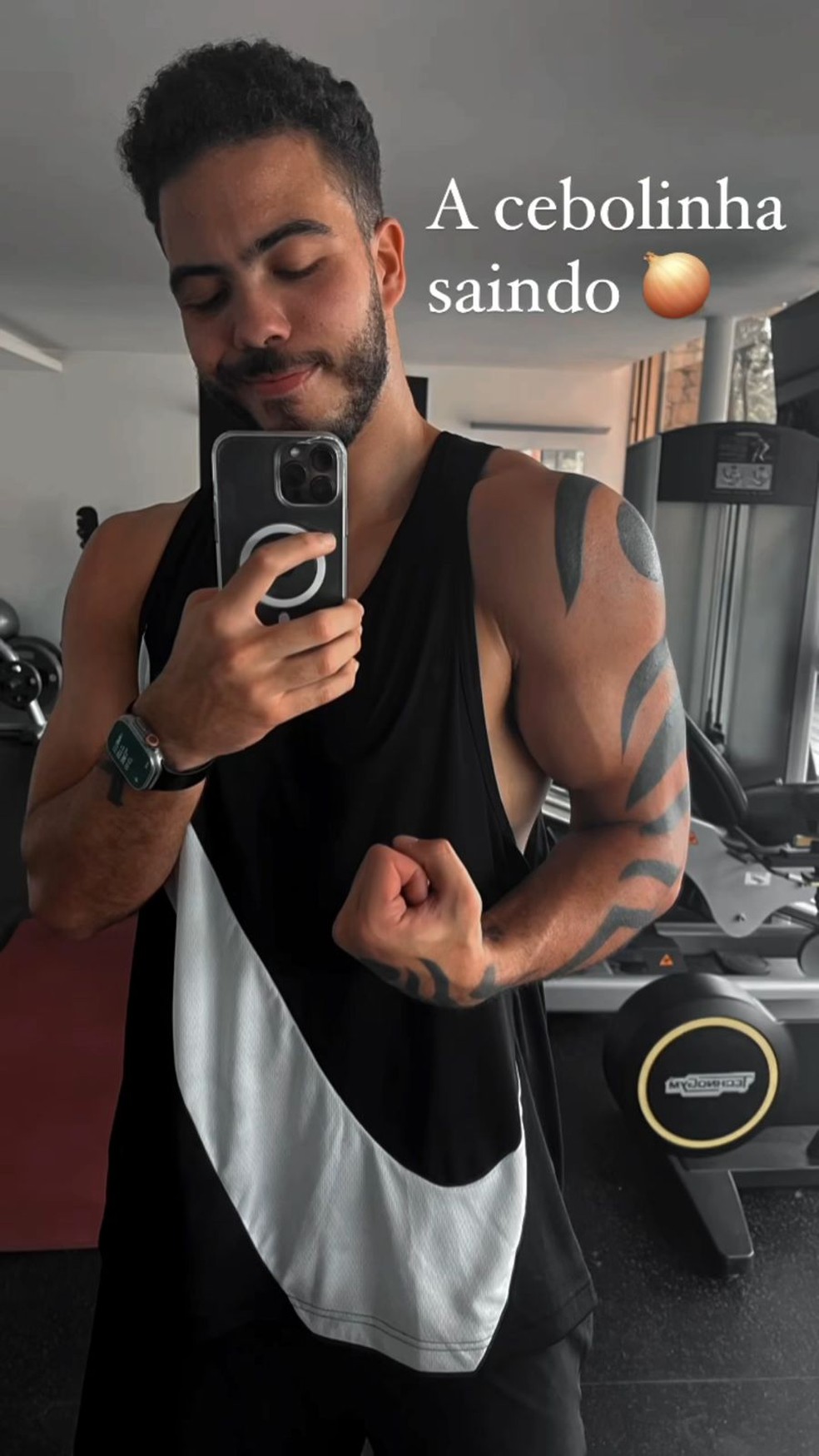 Ronald conta o que o incentivou a seguir a vida fitness; veja foto de antes