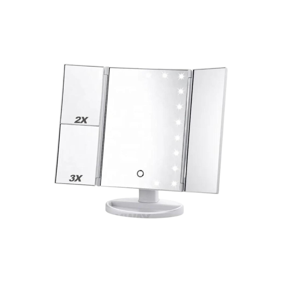 5 espelhos de maquiagem com luz LED para garantir um visual impecável