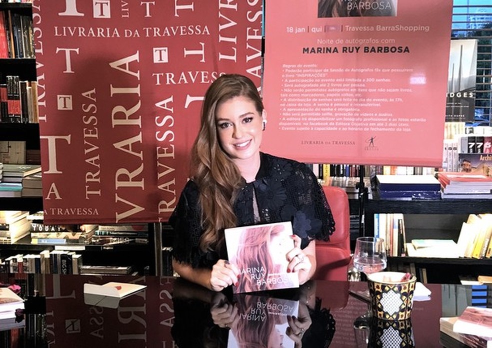 Marina Ruy Barbosa sobre primeiro livro: 'quero incentivar a leitura ...