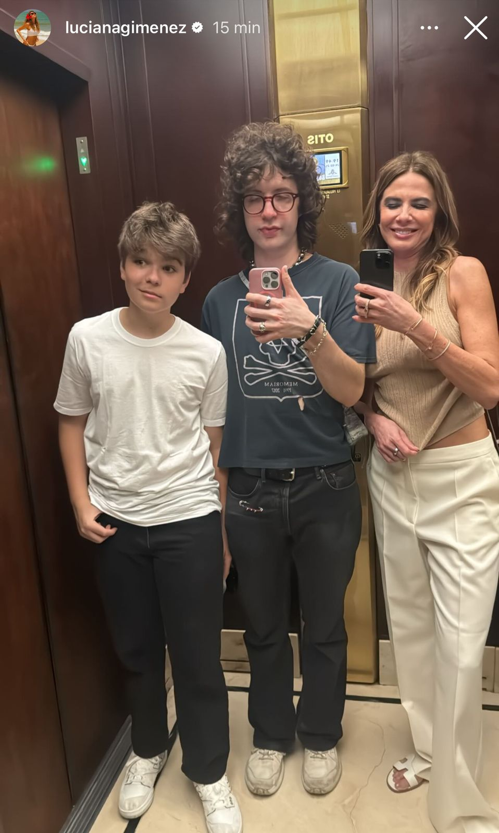 Lucas Jagger faz rara aparição ao lado do pai, Mick Jagger
