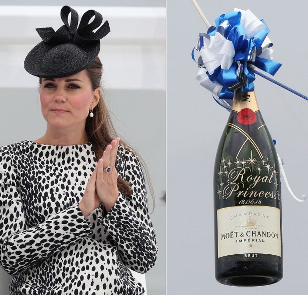 Kate Middleton usa vestido amplo de animal print para evento na Inglaterra