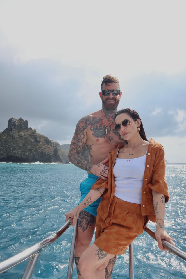 Cleo Pires recebe homenagem de aniversário do marido, Leandro D'Lucca