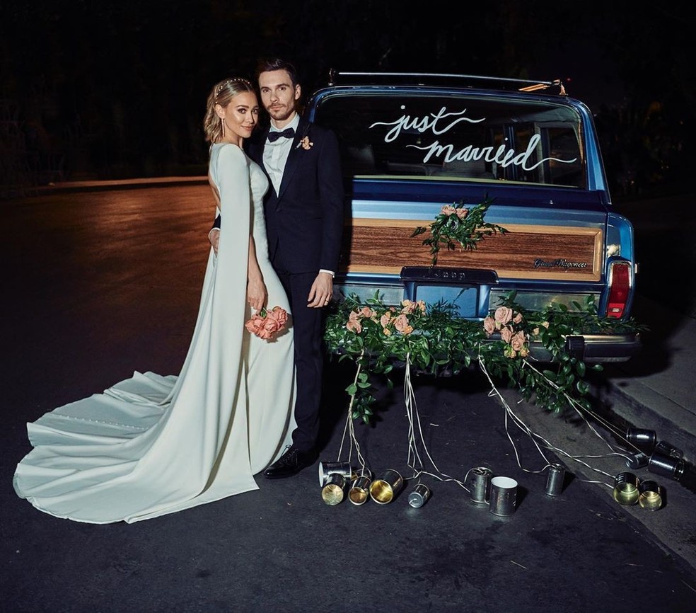 Hilary Duff Divulga Foto De Seu Casamento Veja Vestido Celebridades