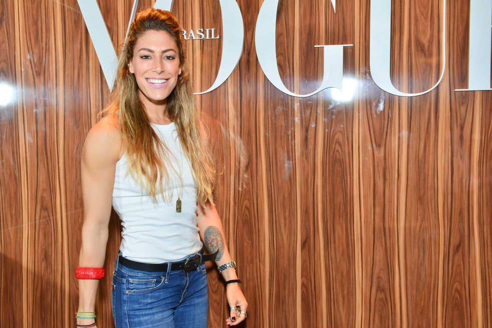 Leslie Richman deseja “tudo de bom ao casal” Barbato (seu ex) e Pugliesi