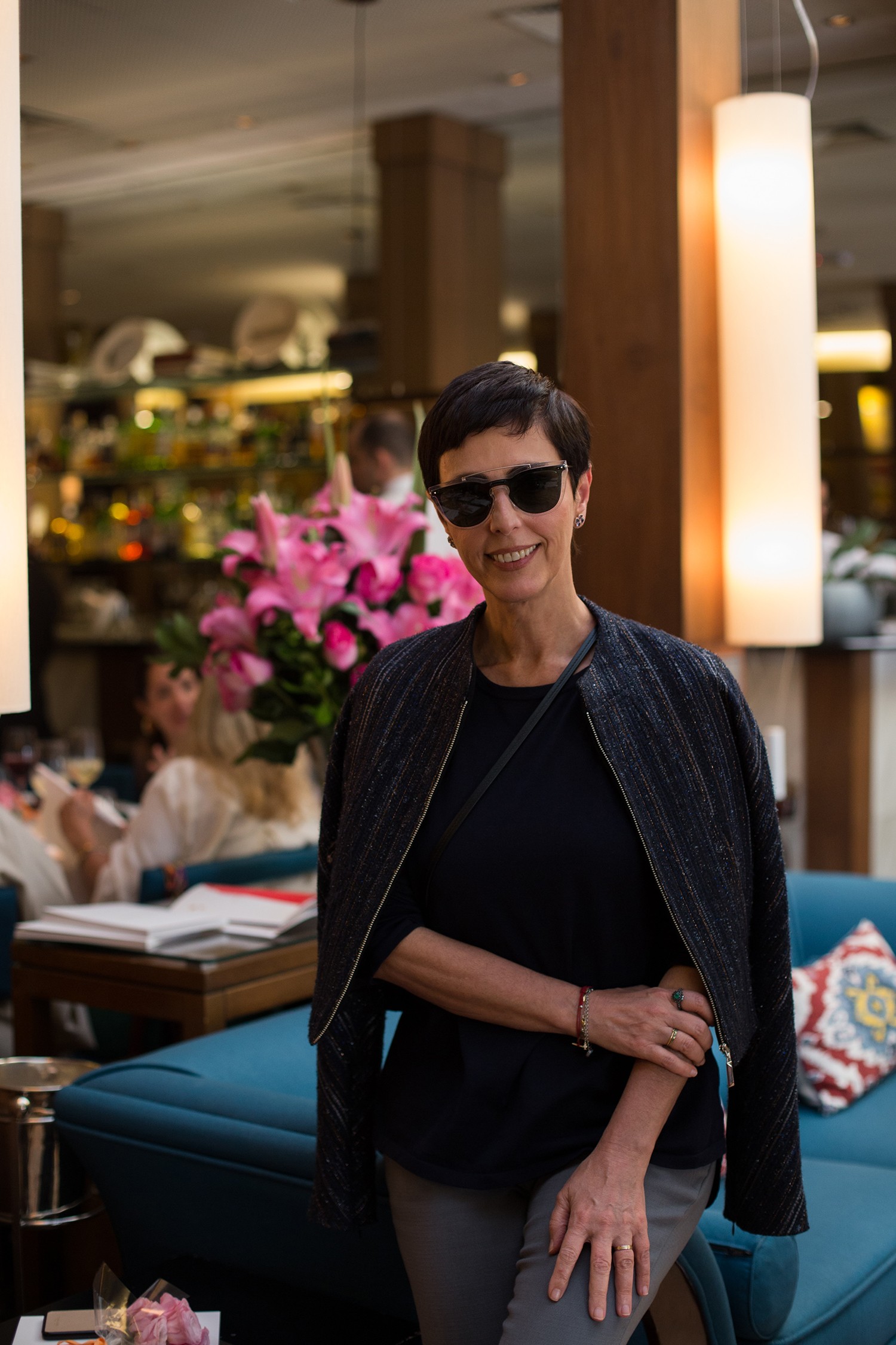 Lilly Sarti comemora preview de verão em São Paulo