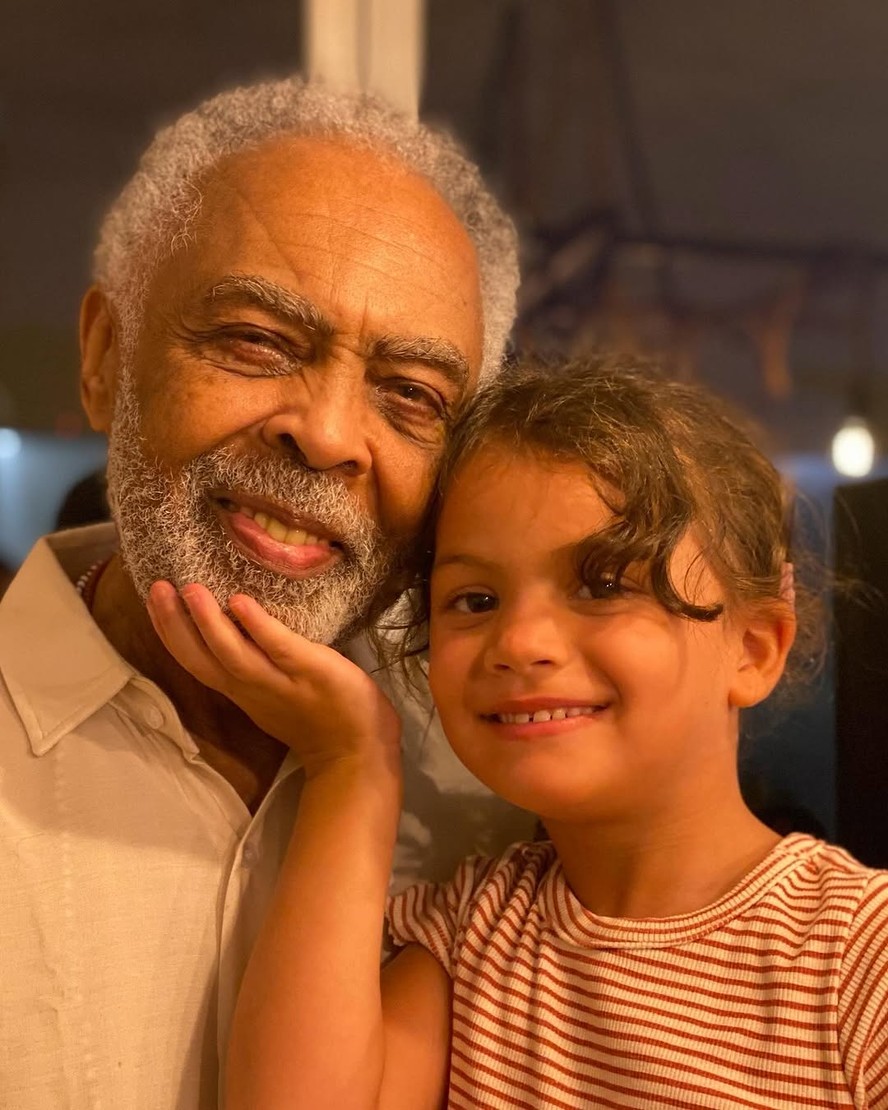 Gilberto Gil posta homenagem para bisneta, Sol de Maria e se derrete ...