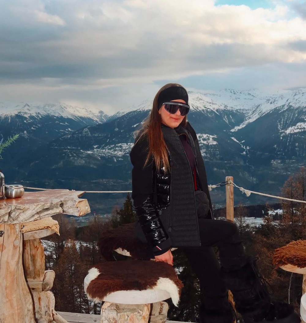 Rafaella Justus abre álbum de viagem aos Alpes Suíços