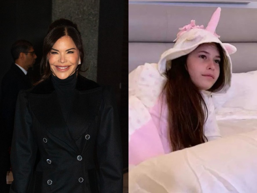Lauren Sánchez Bezos exibe clique raro da filha e celebra aprovação na ...