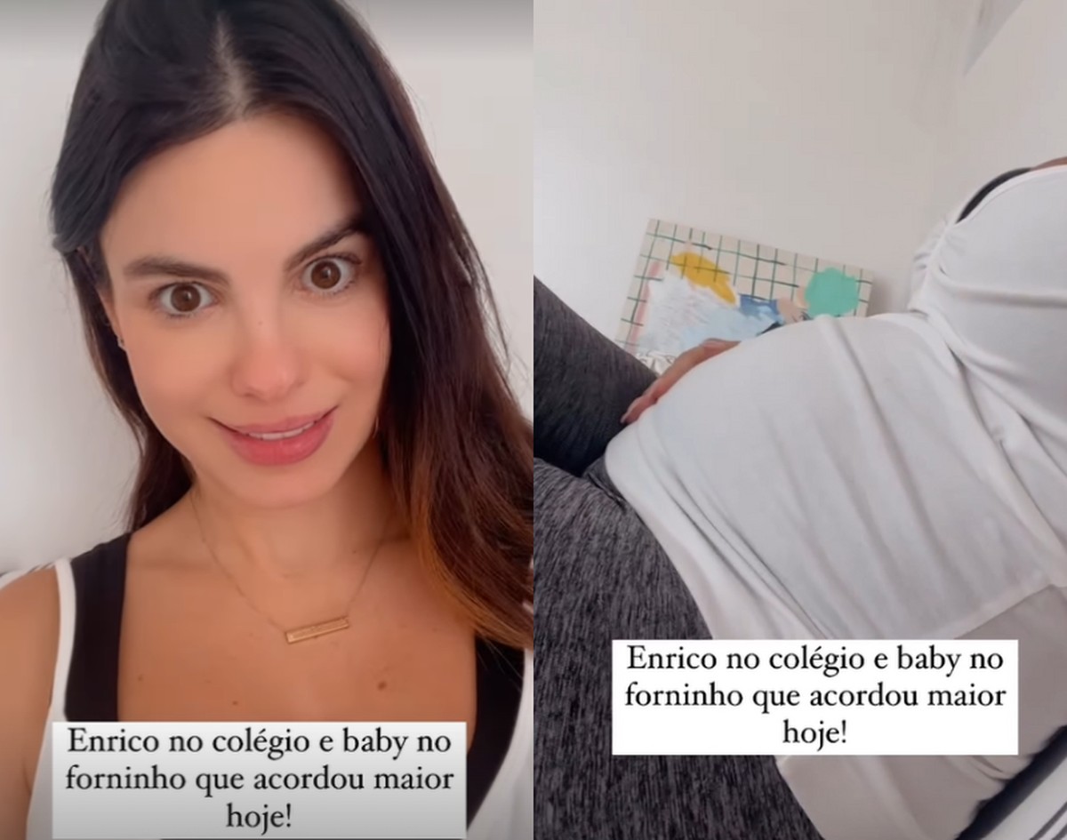Grávida do segundo filho, Sthefany Brito exibe barriguinha: 'Baby ...