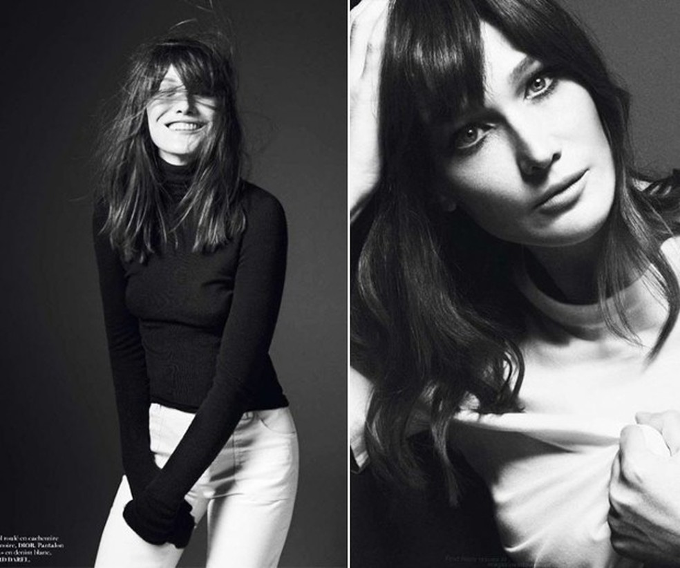 Carla Bruni na Vogue francesa: veja as fotos