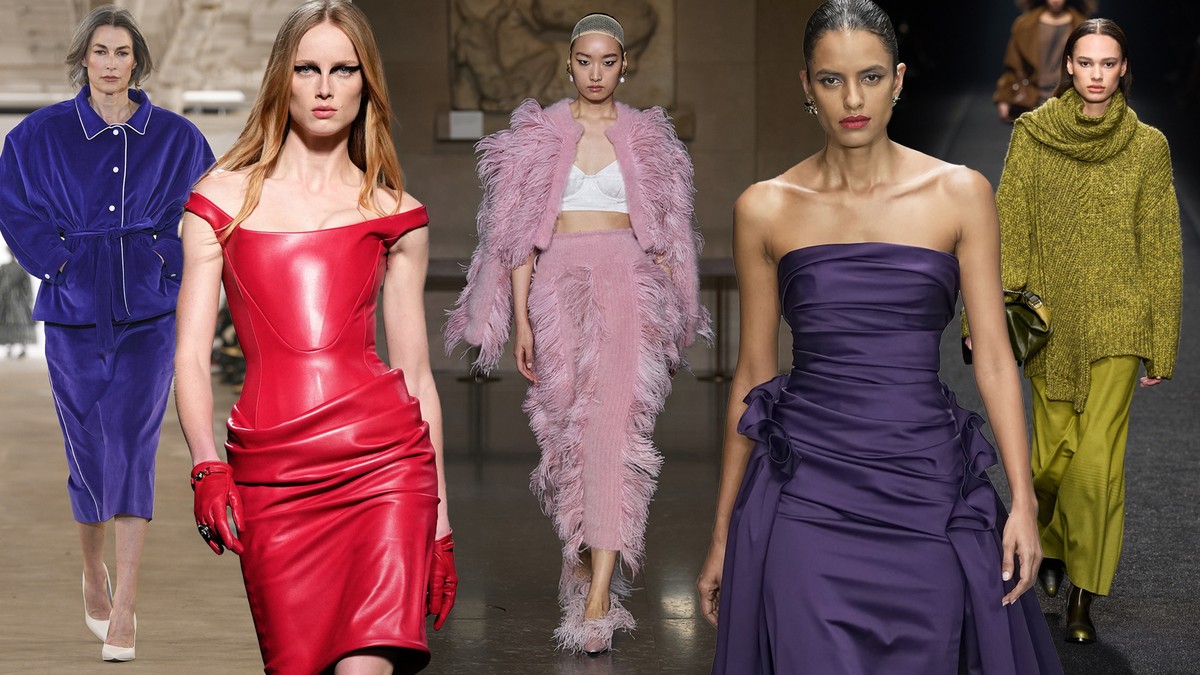 5 cores que vão bombar no inverno 2024, segundo as passarelas