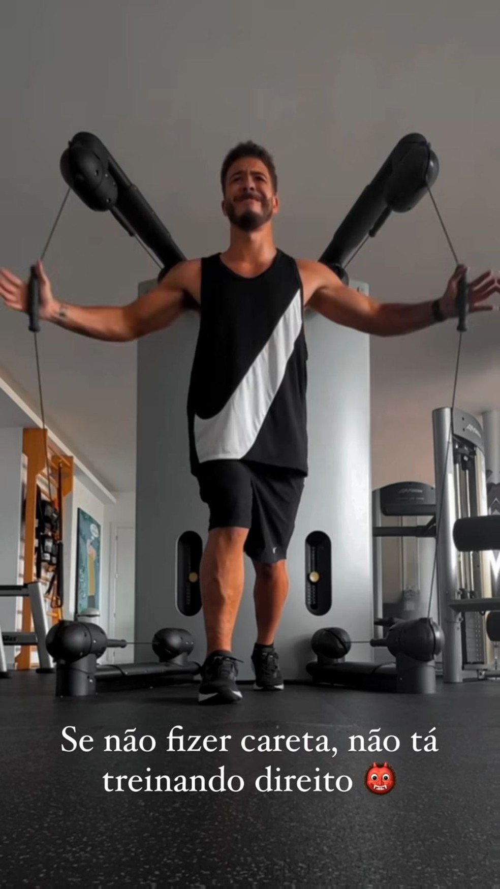 Ronald conta o que o incentivou a seguir a vida fitness; veja foto de antes