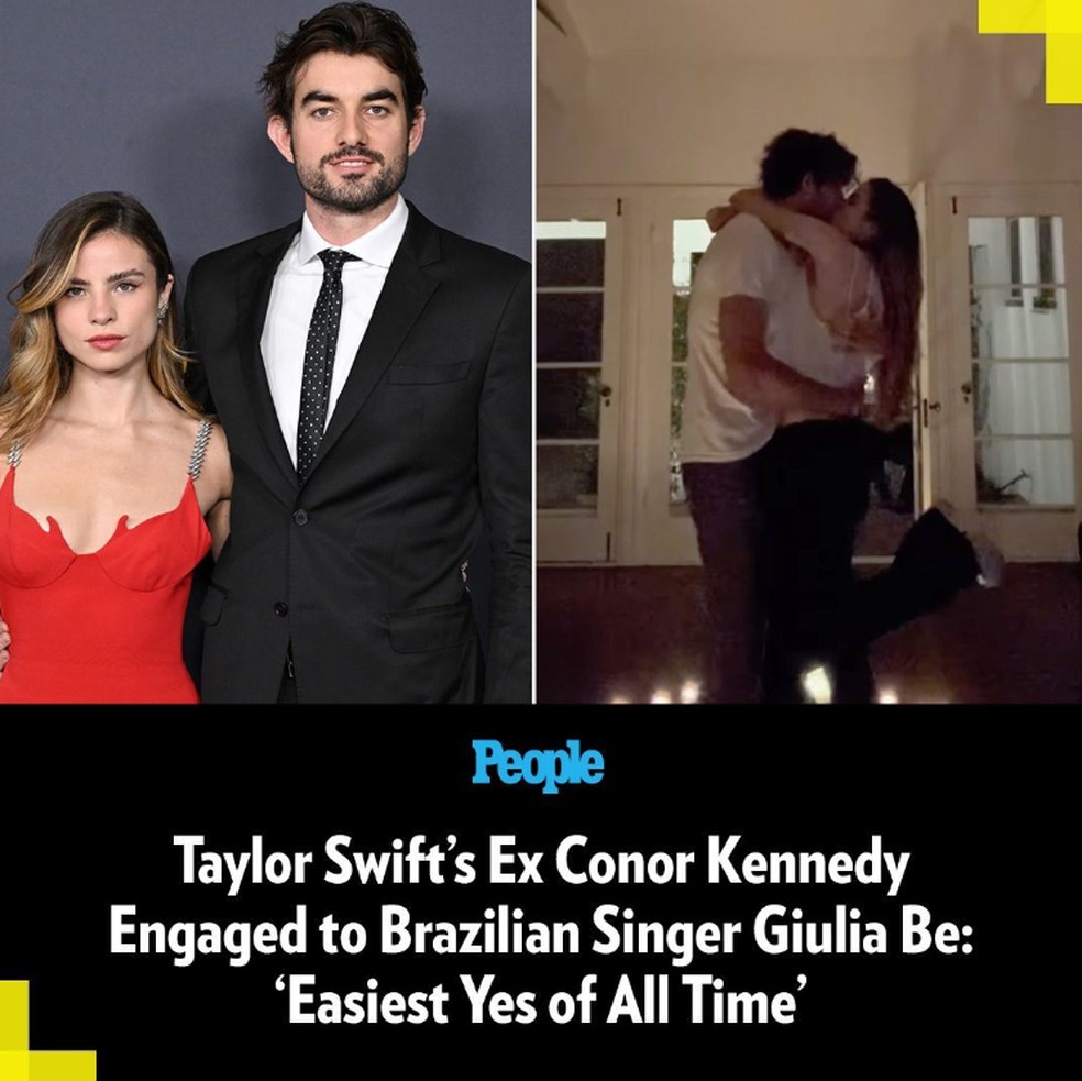Noivado de Giulia e Conor Kennedy repercute na imprensa internacional