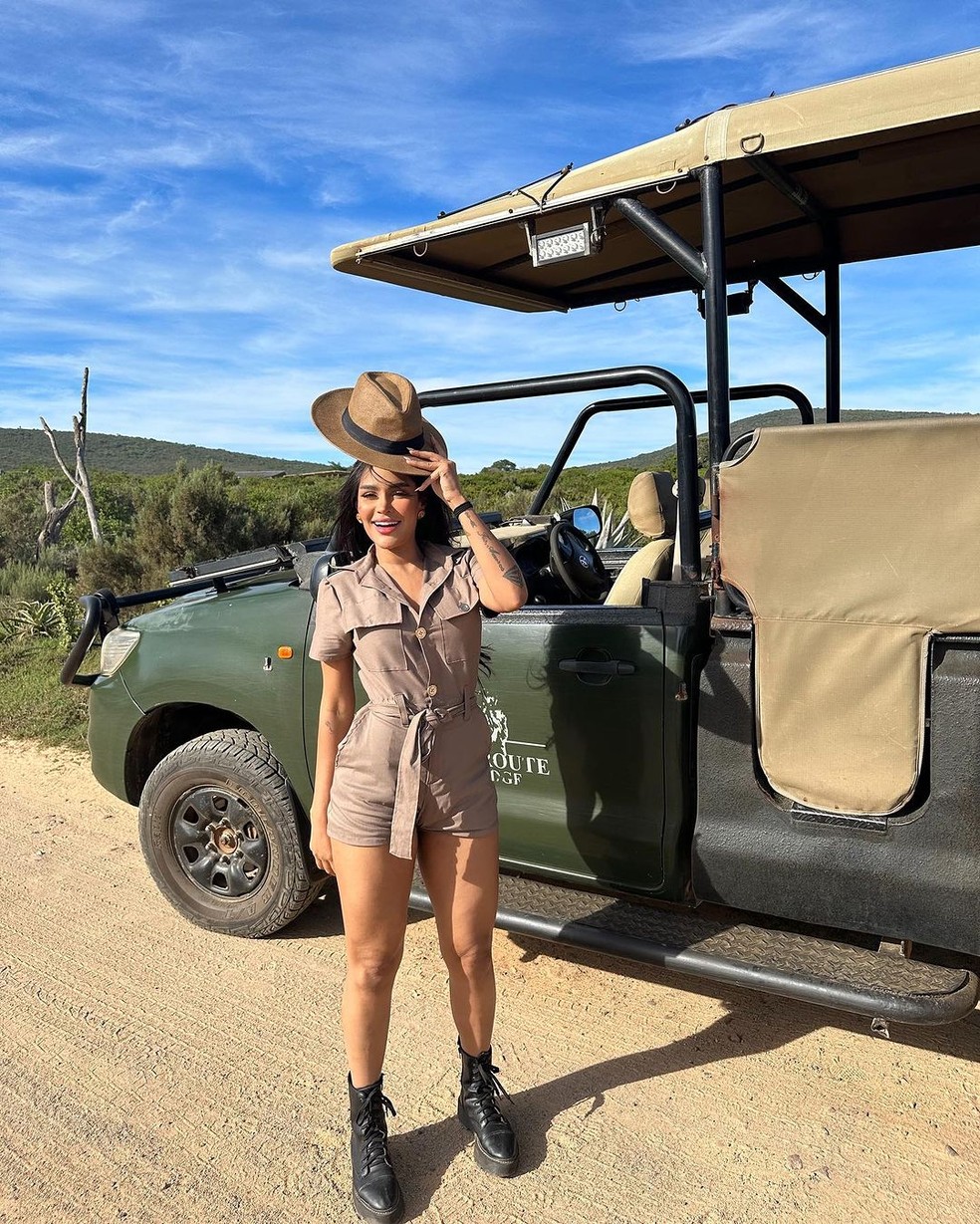 Flay abre álbum de safari na África do Sul: 'Um sonho'