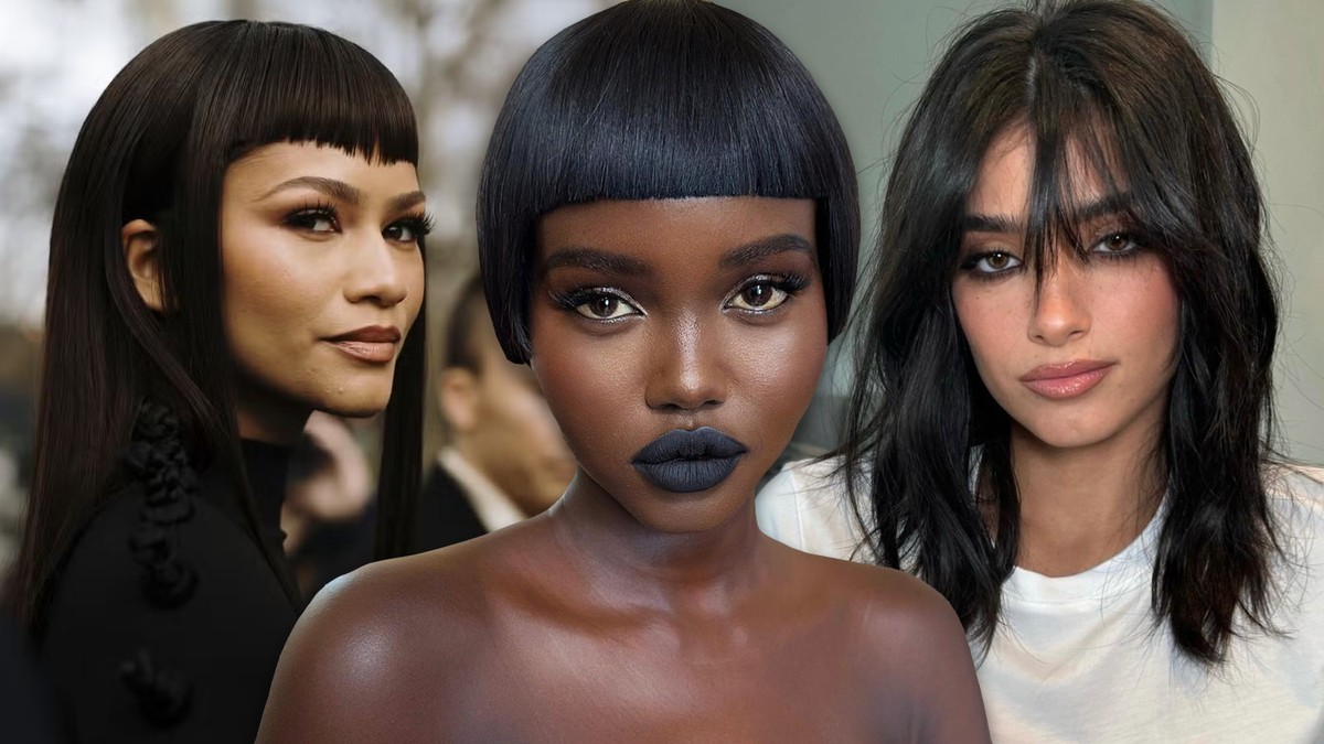 As franjas estarão em alta em 2024, e aqui estão 5 estilos que prometem bombar