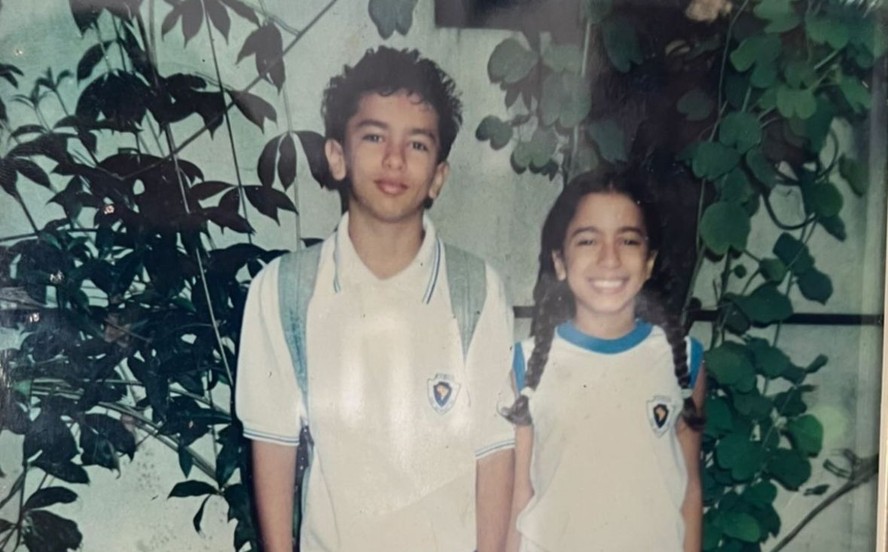 Renan Machado, irmão de Anitta, recupera clique da infância ao lado da ...