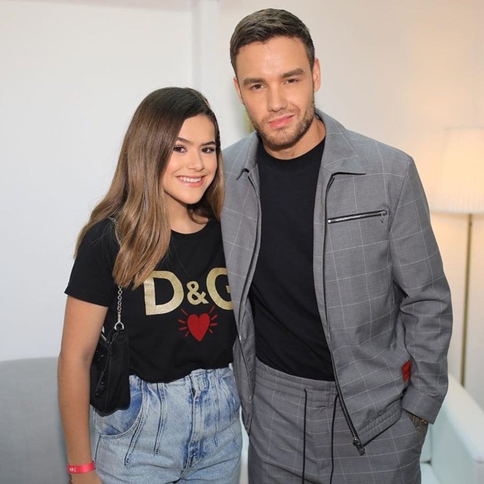 Maisa conhece Liam Payne em Dubai